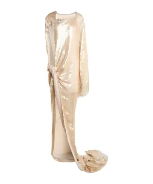 Rick Owens Sleeveless Solidcolor Maxi Dress - Nude