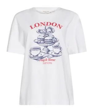 Rag & Bone Printed T-shirt - White