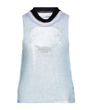 Marni Colorful Sleeveless Knit Top - Blue