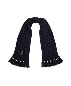 Polo Ralph Lauren Polo Bear Cable-knit Scarf