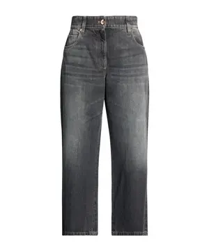 Brunello Cucinelli Denim Trousers - Black
