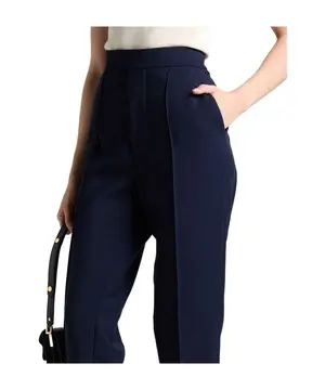 Marni Minimalist Wool Tapered Pants