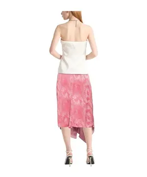 Isabel Marant Étoile Twotone Satin Midi Skirt