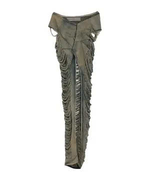 Rick Owens Denim Skirts - Black