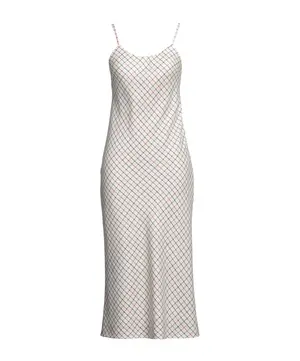 MAISON MARGIELA Plaid Sleeveless A-line Dress
