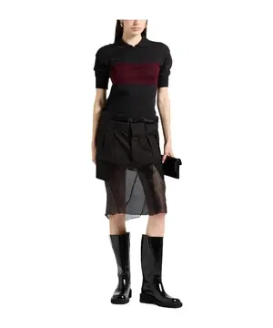 MAISON MARGIELA Twotone Knit Dress