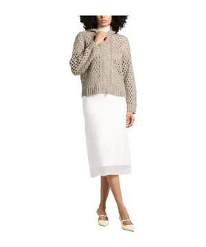 Brunello Cucinelli Plain Colour Cardigans