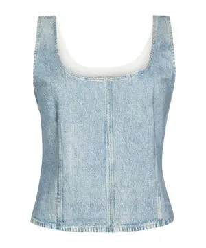 Rag & Bone Plain Colour Tops - Blue