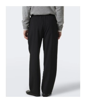 FRAME Drawstring Wool Casual Trousers