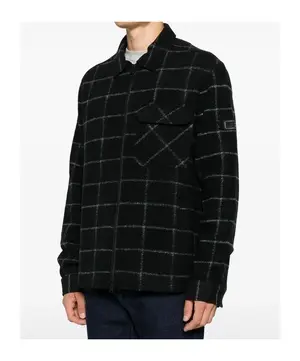 Barbour Check-pattern Zip-up Jacket