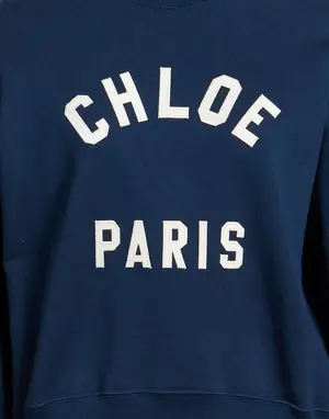 Chloé Solid-color Pullover Hoodie