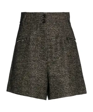 Max Mara Herringbone Shorts