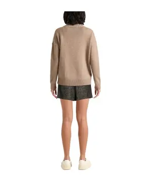 Max Mara Herringbone Shorts