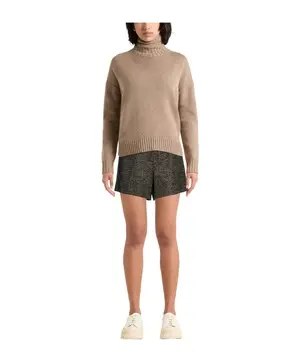 Max Mara Herringbone Shorts