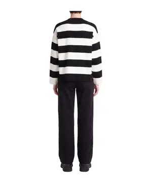 Max Mara Striped Knitted Top