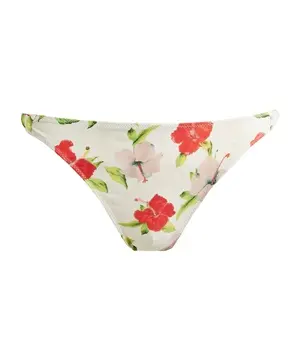GANNI Printed Bikini Bottoms - No