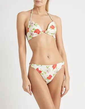 GANNI Printed Bikini Bottoms