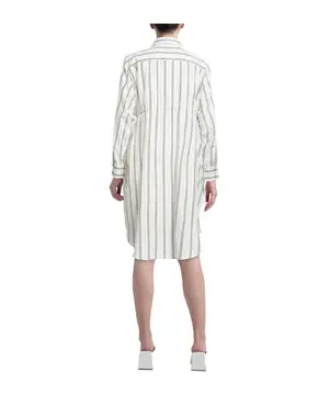 MAISON MARGIELA Striped Shirt Dress