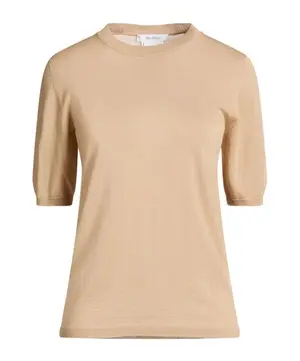 Max Mara Wool Short Sleeve Pullover - No