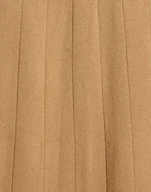 Max Mara Solid-color Wool A-line Skirt