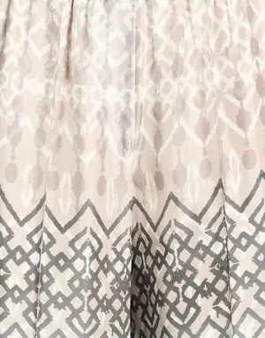 Brunello Cucinelli Multicolor Chiffon Trousers