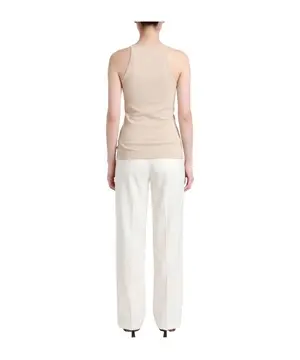 Max Mara Sleeveless Knitted Top