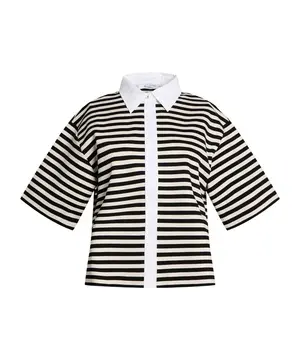 Max Mara Mid-weight Knit Polo Necks - Black