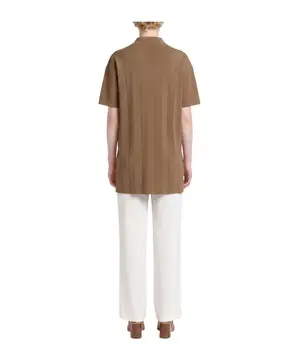 Max Mara Solid-color Short-sleeved T-shirt
