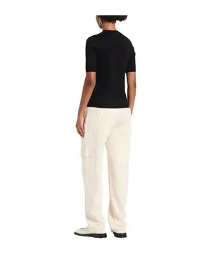 Max Mara Short-sleeved Knitted Sweater