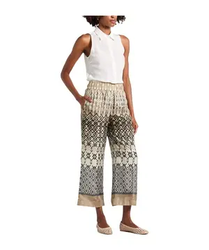 Brunello Cucinelli Multicolor Chiffon Sleep Trousers