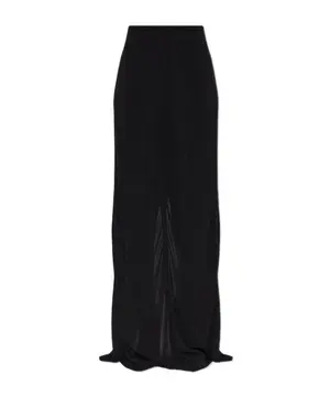 MAISON MARGIELA Slit Midi Skirt - Black