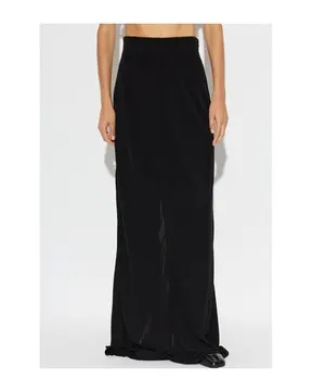 MAISON MARGIELA Slit Midi Skirt