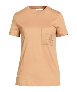 Max Mara Max Mara Short Sleeve Crewneck T-Shirt With Embroidered Logo Pocket No