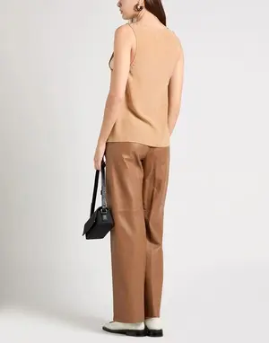 Saint Laurent Solidcolor Sleeveless Top
