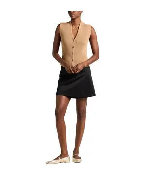Max Mara Ribbed-knit Waistcoats
