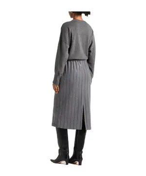 Brunello Cucinelli Thick Cashmere Knit Sweater