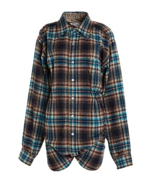 MAISON MARGIELA Plaid Wool Shirt