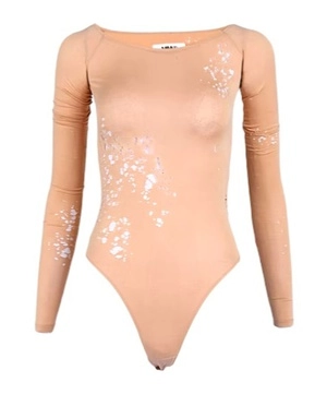 MAISON MARGIELA Long Sleeve Bodysuit - No