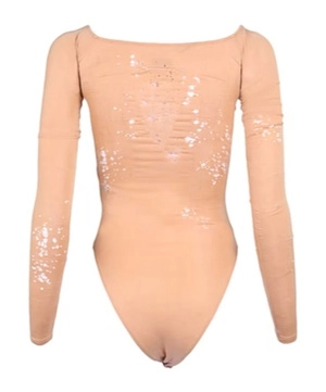 MAISON MARGIELA Long Sleeve Bodysuit - No