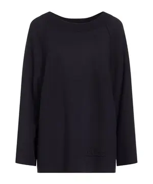 Max Mara Solid-color Knitted Long Sleeves - Blue