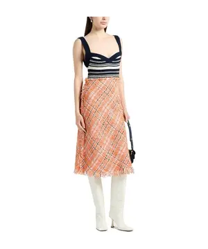 Marni Sleeveless Striped Knit Dress