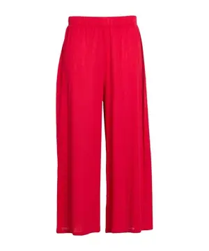 Max Mara Elasticised Waist Pants - Red