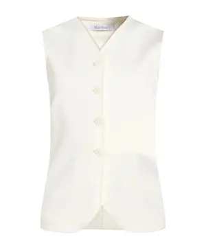 Max Mara Plain Colour Waistcoat