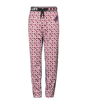 Dolce & Gabbana Color-block Casual Trousers - Pink