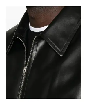 JIL SANDER Zip-up Leather Jacket