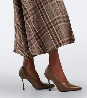Simkhai Burke Draped Plaid Dress