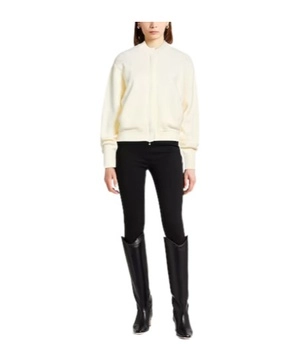 Max Mara Solidcolor Wool Knit Coat