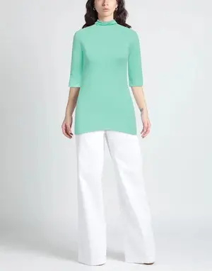 Sportmax Lightweight Knit Shortsleeve Turtleneck