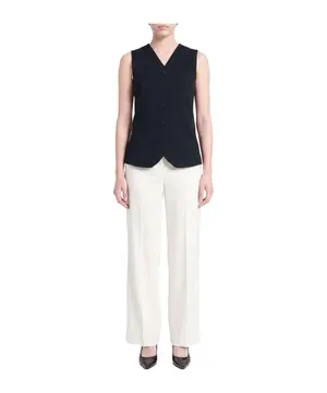 Max Mara Stretchy Fabric Waistcoats