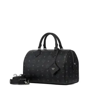 Mcm Zippered Shoulder Bag